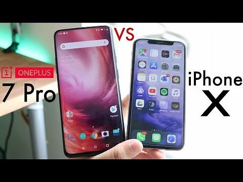 OnePlus 7 Pro Vs iPhone X! (Comparison) (Review)