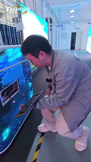 Do you like this kind of LED display screen?#eagerled #leddisplay #ledscreen