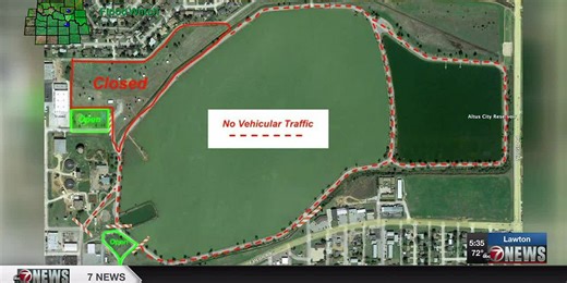 Altus reservoir closed to traffic starting Monday