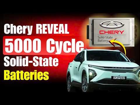 Chery reveals solid-state battery tech rated for OVER 1500km of Range!