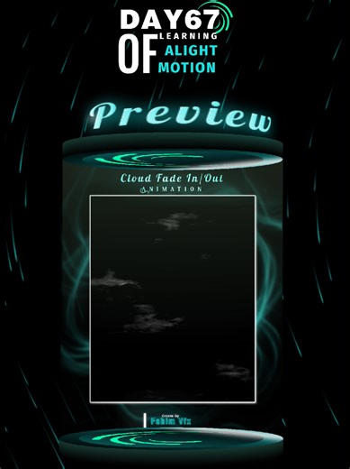 Trending Cloud Fade in/Out Animation Tutorial 😮‍💨🔥‼️