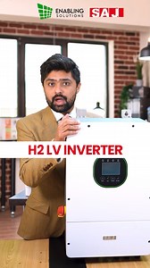 ⚡ Meet SAJ’s Most Efficient Hybrid Inverter – The H2 LV! Smart load management, 200% oversizing, IP65 protection & heat resistance up to 65°C, built for Pakistan’s energy needs. #SajInverter #HybridInverter #SmartEnergy #SolarPower #GreenFuture | Enabling Solutions