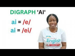 English Pronunciation // Digraph ai