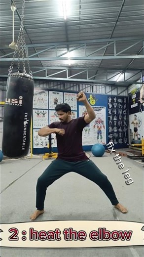 martiolart dubble middle block with elbow strike #martialarts