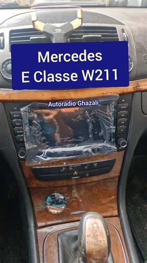 #Mercedes_E_Classe_W211 Installation #Auto_radio Android Camera De Recul | Autoradio Ghazali
