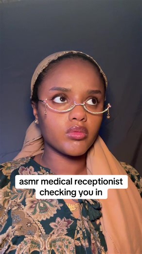 ASMR Medical Receptionist Check-In Experience