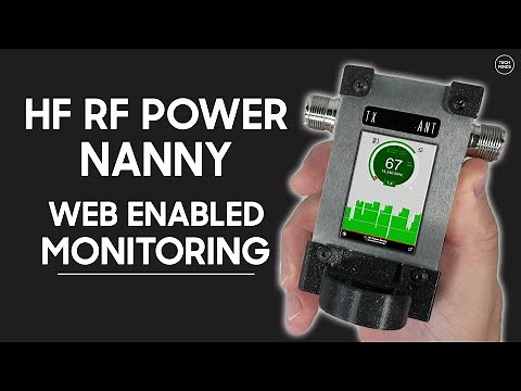 RF POWER NANNY - Web Enabled HF Power Meter