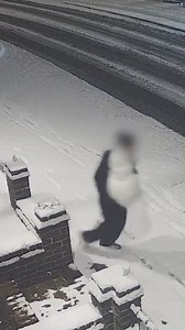Bizarre CCTV footage has snapped the moment a snowman was stolen from outside a Midlands pub. Pub bosses are appealing after Sammy the Snowman was pinched from outside The Potter in Stoke-on-Trent, A group of three people can be seen walking past the boozer in the Longton area of the city at around 10pm on Sunday, January 4. One of the men in a green hat jogs across the snow-covered road to swipe the snowman from its perch before making his escape. | Coventry Live