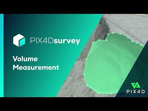 Pix4D - PIX4Dsurvey feature: Pix4D - Volume Measurement