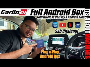 Best Android Box for your CAR - CARLINKIT with wireless CarPlay & Android Auto | Live Demo in FRONX