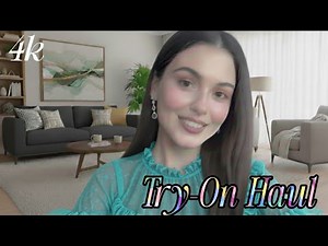[4K USA] Transparent Ruby Fashion Haul Try-On Haul #32