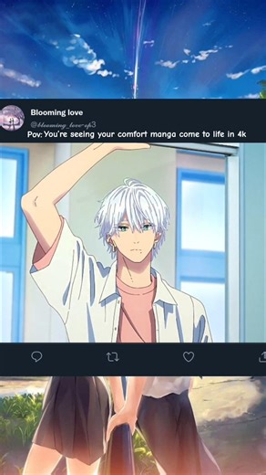 [kohaku x yoi 💕🤌] In The Moonlit Dusk Anime edit #anime #animeshorts #lovemoments