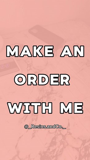 Resin Phone Case Tutorial | Pink and Black Swirly Design