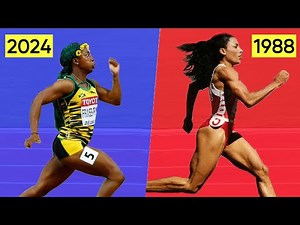 Which Female Sprinter has the Best Technique Ever?