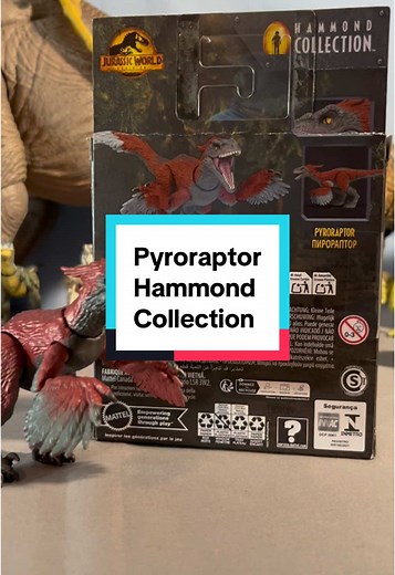 Explore the Pyroraptor from the Hammond Collection