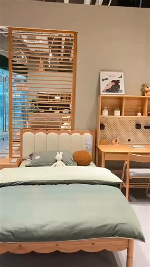 ONLINE SOLID WOOD FURNITURE STORE on Instagram: "Oak furniture has become a favorite choice for children’s rooms because it brings together warmth, durability, and a sense of calm that supports everyday family life. Soft natural tones help the space feel welcoming rather than overstimulating, creating a bedroom where children can rest, play, and grow comfortably. The beauty of real wood lies in its honesty — what you see and touch feels grounded, solid, and reassuring. Current interior trends fo