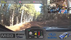 7.9K views · 113 reactions | VBOX Video HD2 on board from Molly Taylor and Andy Sarandis in the Subaru/Castrol Mad Garage WRX. This is a short stage from the Western Australia Forest Rally 2024. Molly Taylor VBOX Australia MAD Garage Subaru Australia | VBOX Motorsport | Facebook