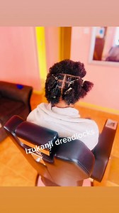 Her starting process with extensions inclusive temporary dreadlocks ❤️📍 | Izukanji dreadlocks