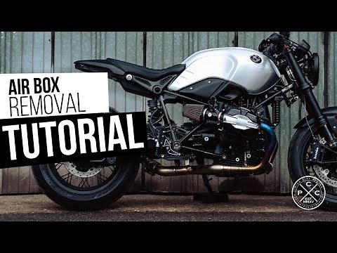PIER CITY CYCLES TUTORIAL - BMW R9T Air Box Removal