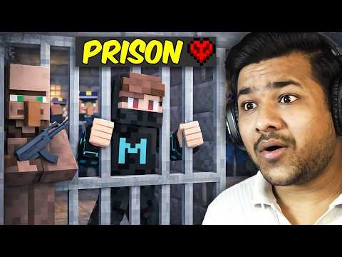 I Tried Escaping Minecraft Prison in Hardcore… | #minecraft #minecraftchallenge #prisonescape