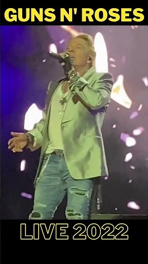 "Patience" Live - Guns' N Roses