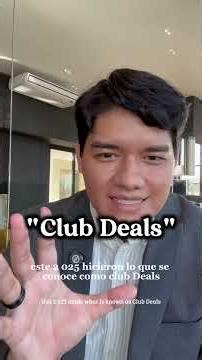 Club Deals #bolsadevalores #finanzas #mercadodecapitales