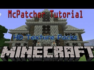 Minecraft: How To Install A HD Texture Pack | McPatcher Tutorial (Mac) - HD