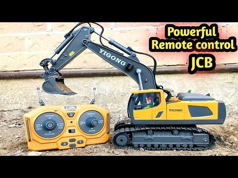 Unboxing Remote Control JCB | Cheapest fully functionable JCB | diy Excavator |