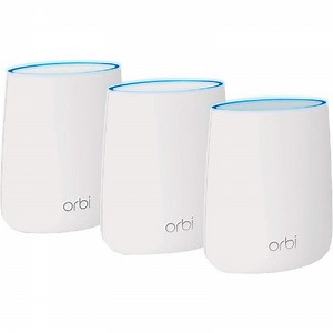 Netgear Orbi RBK53 Whole Home Mesh Wi-Fi Wireless AC (802.11ac) Tri-Band (2.4 GHz/5 GHz/5 GHz) - Jarir Bookstore Qatar