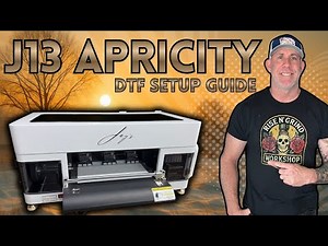 J13 APRICITY DTF Printer Unboxing & Setup Guide | Full Installation Tutorial for Beginners