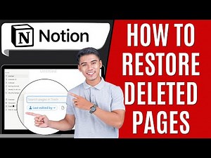 How to Restore Deleted Pages in Notion [Quick Guide]