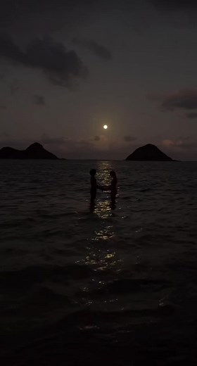 Romantic Moonlit Beach Couples Videos