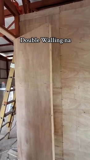 571 reactions · 20 shares | Metal Cladding house update; Double walling using plywood. #viralpost2025シ #fypreelsシ゚viralシ #fyp #makeitviral #HomeImprovement #newhome #metalcladding #house #design #ideas #viraltopic | カストロ メートル ライアン | Facebook