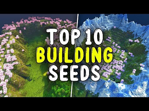 10 BEST SEEDS For BUILDING In Minecraft 1.21!