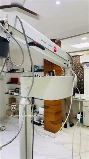 Refurbished karl kaps microscope