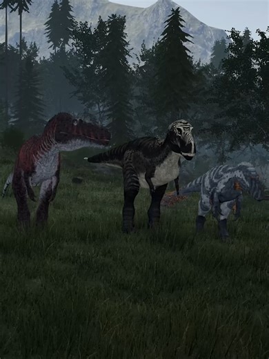 Динозавры в The Isle Legacy: Заврофаганакс и другие