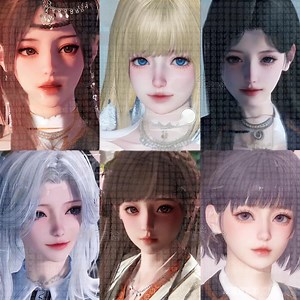 Love and Deepspace Face Settings | 200  MC Custom Faces | Main Character Face Design | QR Code Facial Scan | Scan to Import | Avatar Face - Etsy