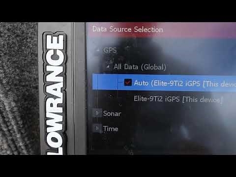 No GPS Fix Error Lowrance Elite 9Ti2