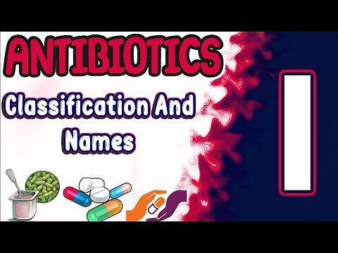 Lecture 1 classification and names of antibiotics
