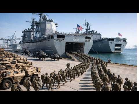 Amid Iran Tensions: 2,500 U.S. Marines Deploy Aboard USS Boxer (LHD-4) for Rapid Response at Sea