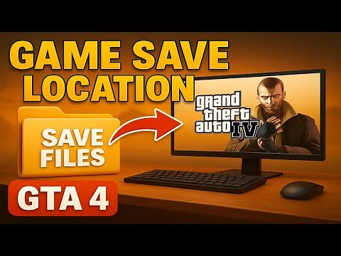 GTA 4 Game Save Location | How to Find Load Game Files on PC (Windows 10/11)