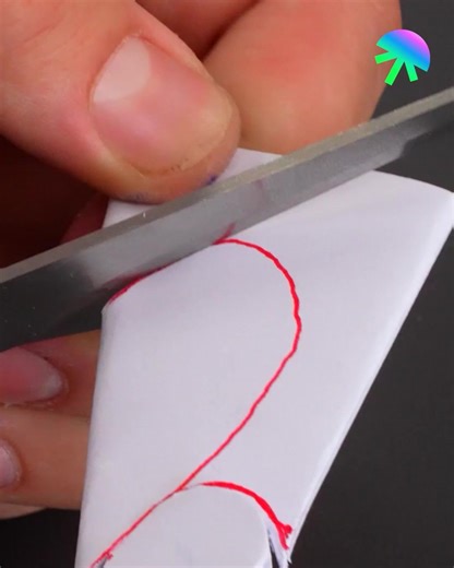 Easy paper heart cutouts ❤️ | Magic Hands Creations