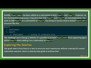 How to Add Git Submodules Without Nesting