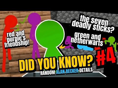 The Seven Deadly Sticks' Sins? - Random Alan Becker Analysis Shorts Compilation (AvA/AvM) #4