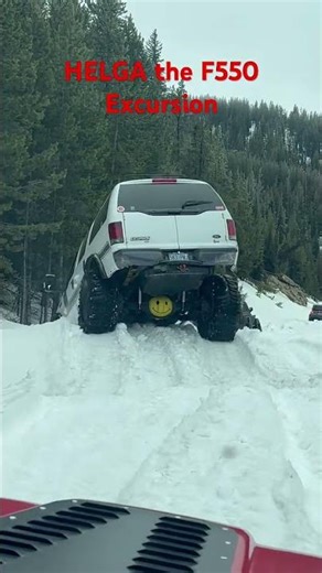 SNOW RUN 2025 ! The F550 Excursion, 3’-10’ all day !