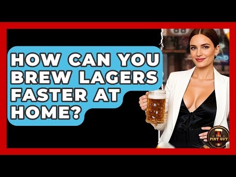 How Can You Brew Lagers Faster At Home? - The Pint Guy