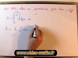 LOGARITHME PRIMITIVE ET INTEGRALE