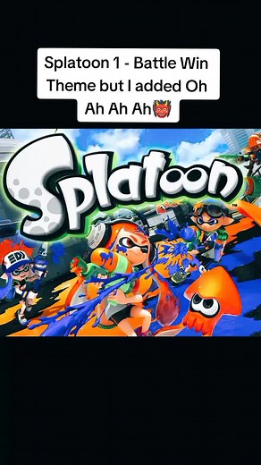 Splatoon 1 Battle Win Theme with Oh Ah Ah Ah 8D Audio