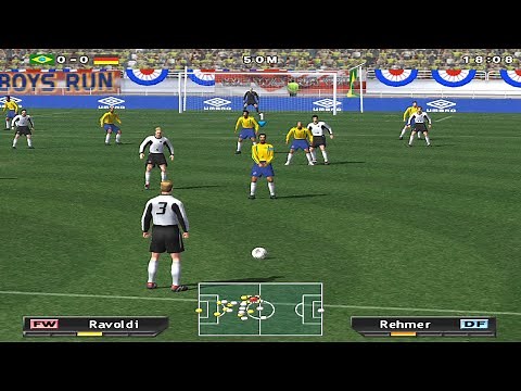 Pro Evolution Soccer 2 - PS2 Gameplay Full HD | PCSX2