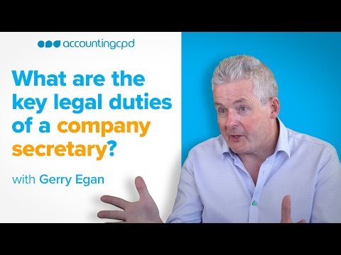 What Are the Key Legal Duties of a Company Secretary?